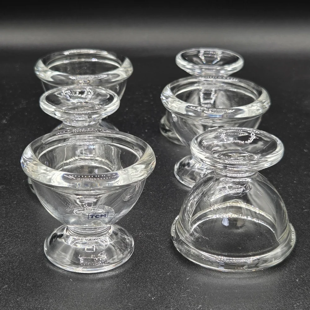 Vintage | Dining | Vintage Tcm Mcm Glass Boiled Egg Holder Easter Egg ...